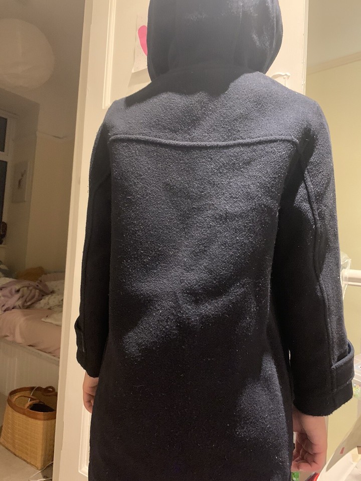 Cyrillus French Children’s Navy Wool Duffle Coat 6–7 Years Vintage ...