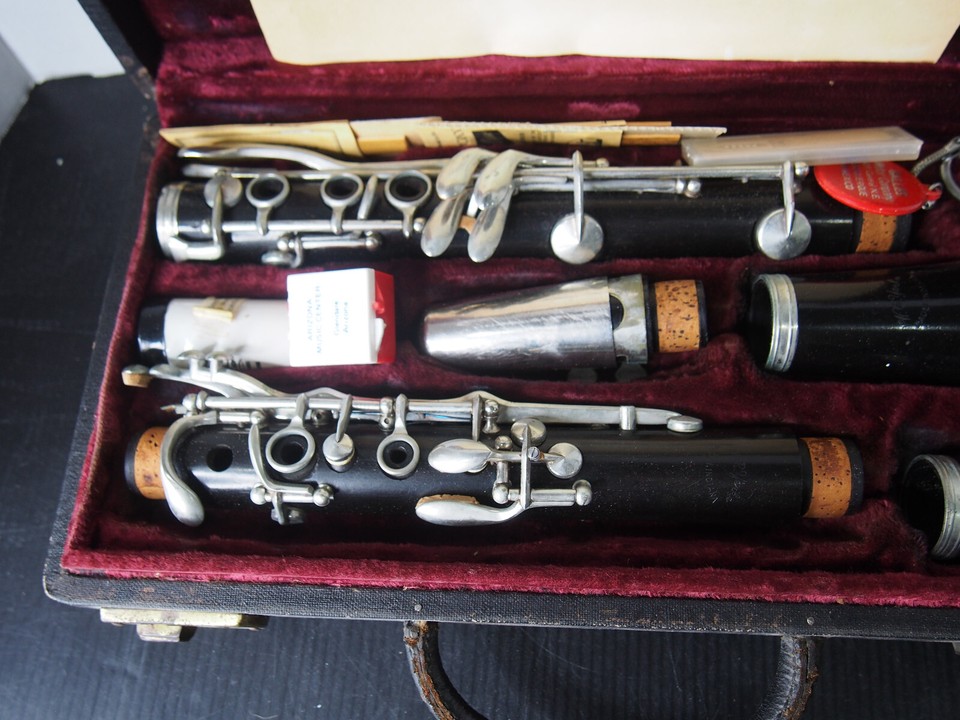 VERY RARE VINTAGE Clarinet MADE BY W R YERKE USA ORIGINAL BOX & Key | eBay