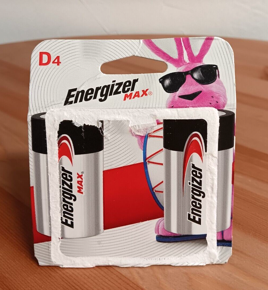 Energizer Max D4 Alkaline Large Battery Pack of 2 | eBay