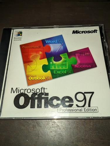 Microsoft Office 97 Professional Edition Word Excel PowerPoint Access ...