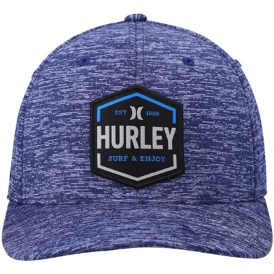 New Hurley Surf Company Blue Wilson Flex-Fit L/XL Hat | eBay