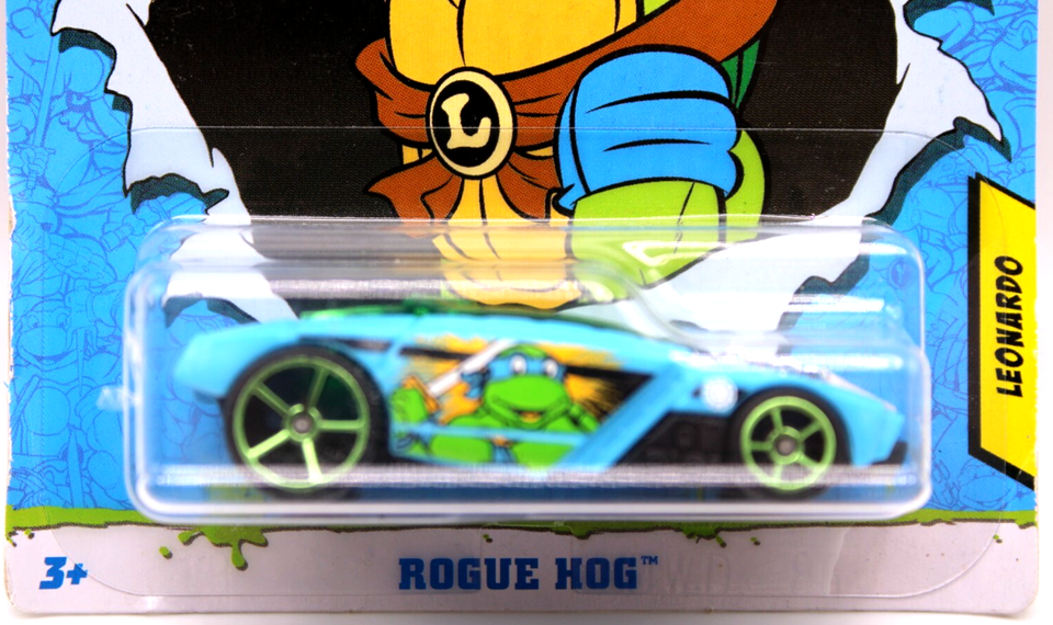 Hot Wheels 2018 Teenage Mutant Ninja Turtles #1 Rogue Hog lt. blue ...