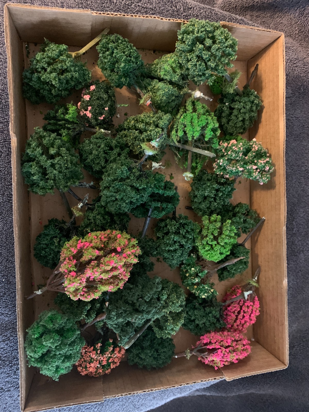 Ho Scale Scenery lot of Trees | eBay