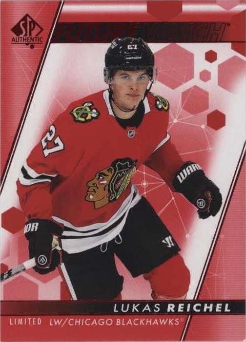 2022-23 SP Authentic - Future Watch Lukas Reichel #107 Limited Red (RC ...