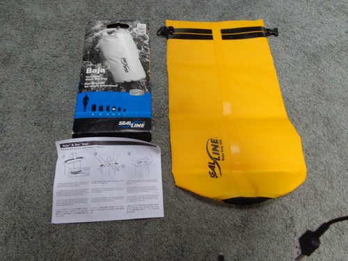 Seal Line SealLine Baja Dry Bag 20L Yellow Waterproof Durable Roll Top ...