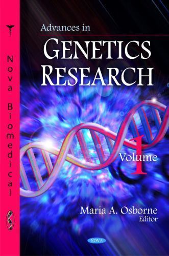 Advances in Genetics Research Ser.: Advances in Genetics Research ...
