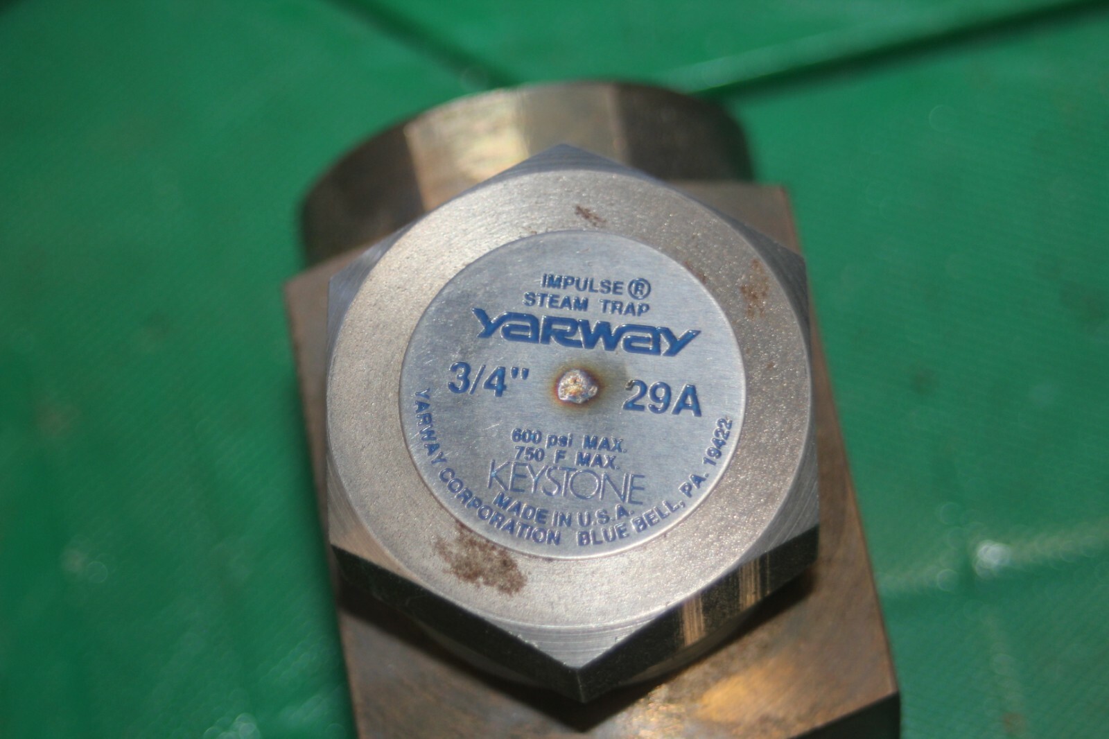 Yarway Keystone 3/4" Series 29A Steam Trap 4-600 PSI | eBay