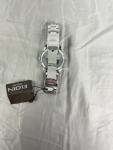 Elgin FG8030 Men's Skeleton Watch for sale online | eBay