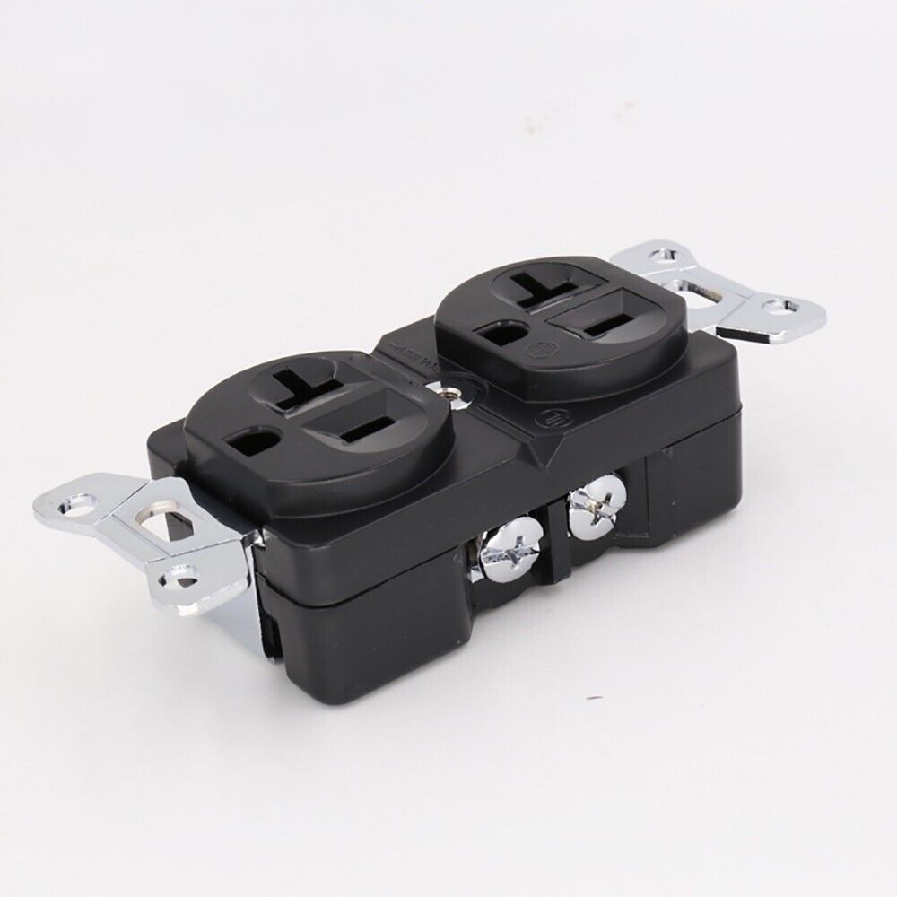 Hi Eed Pure Copper Rhodium Plated 20A 125V AC Power Receptacles wall ...