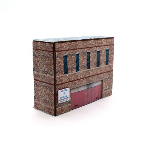 Card Low Relief OO Gauge Industrial Building 1/76 Scale 4mm model ...