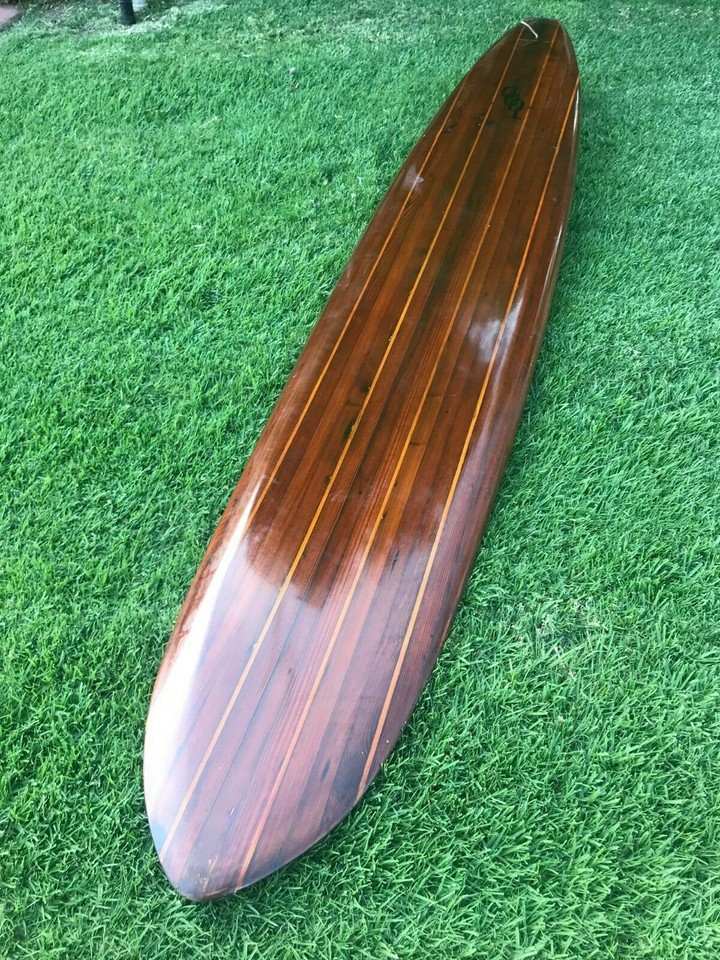 Absolutely Gorgeous 10'0" Multi Grained 4 Stringer Solid Redwood ...