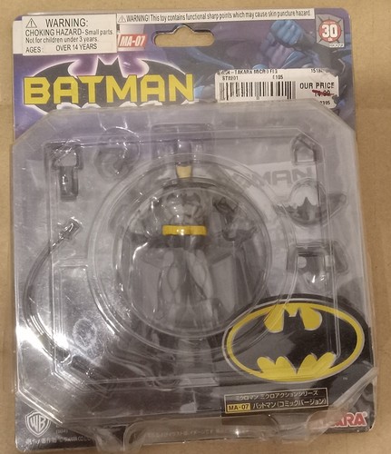 Batman DC Comics Takara Microman 4” Action Figure (MA-07) MIB NRFB Worn ...