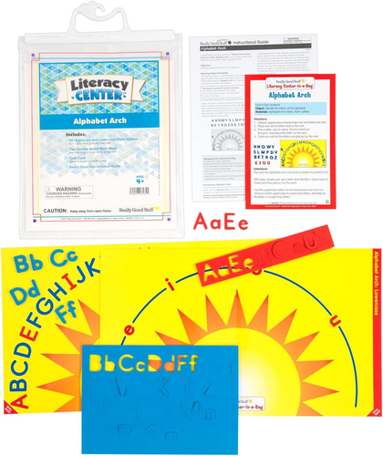 Alphabet Arch Literacy Center - Letter Recognition Activity - Includes ...