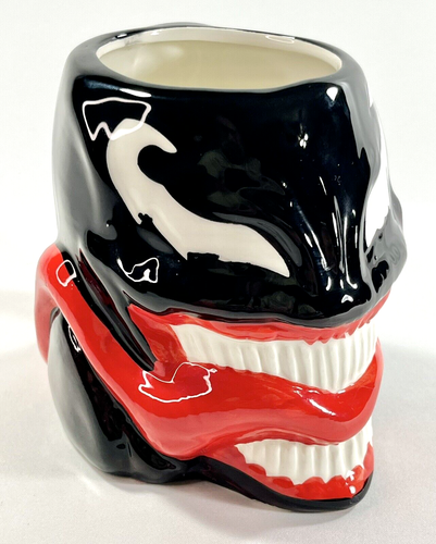 2015 Marvel Comics Symbiote Mug Venom Ceramic 16oz Mug Black & Red | eBay