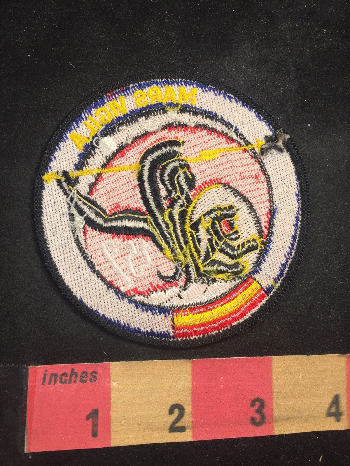 Mars Vigila 152 Patch - Knight Throwing Lightning Spear 91WJ | eBay