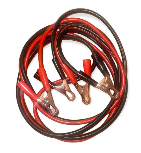 JUMPER CABLES BATTERY JUMPER CABLE SET 6FT MOTORCYCLE ATV UTV SIDE X ...