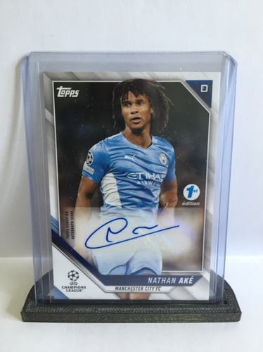 2022 Topps UEFA Champions League First 1st Edition-Nathan Ake Auto ...