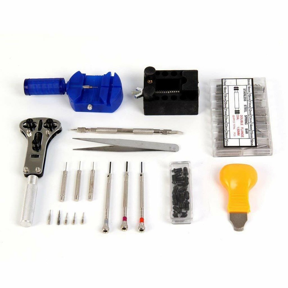 Watch Repair Tool Kit Professional - Watch Repair Kit Including 406pcs ...
