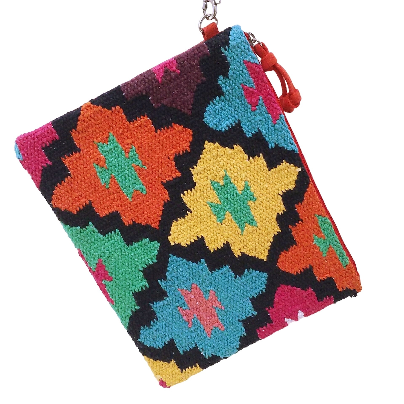 Grace & Lace Western Aztec Rug Tapestry Wristlet Clutch 11x9 Zipper | eBay