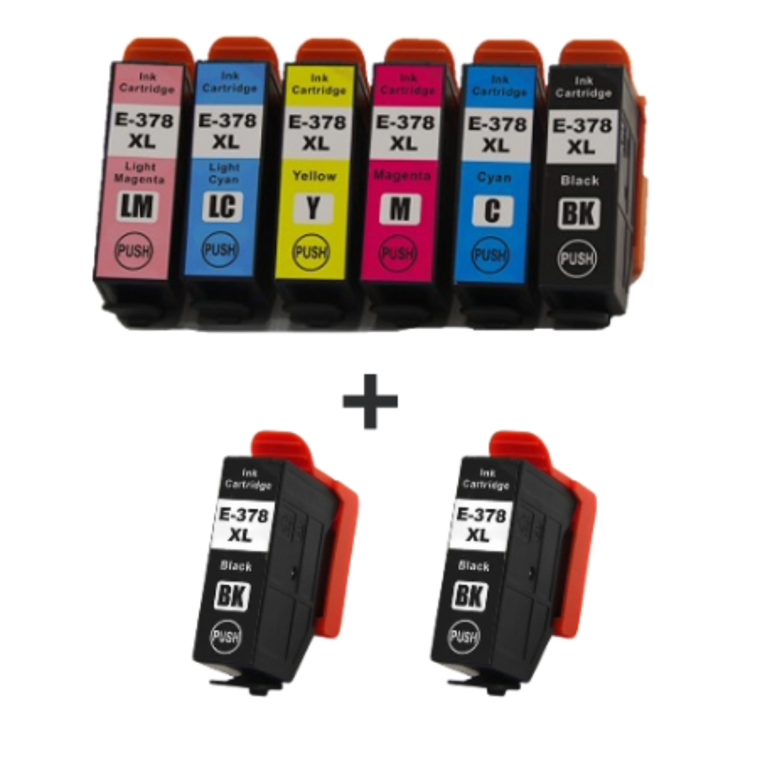 Ink Cartridges 378XL for Epson XP-15000 XP-8500 XP-8605 XP-8700 Non-oem ...