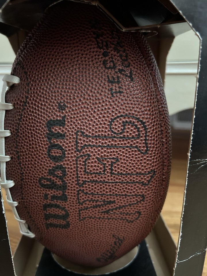 Vintage Wilson Football 1993 NFL Full Size T.E.C SYN Leather | eBay