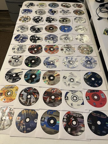 Lot Of 58 Ps1 Games, Disc Only | eBay