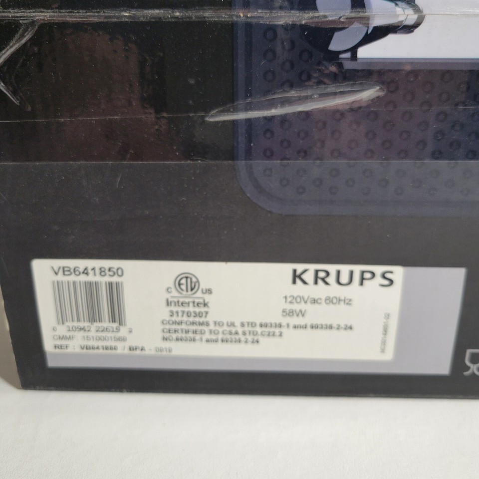 Krups Hopsy VB641850 Compact Counter Top Kegerator Torpedo Draft Beer ...