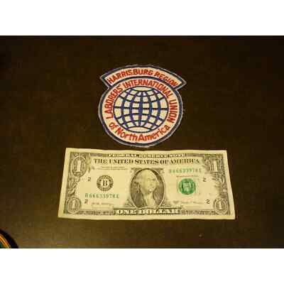 Vintage Laborers International Union Harrisburg Region PATCH 1980's ...