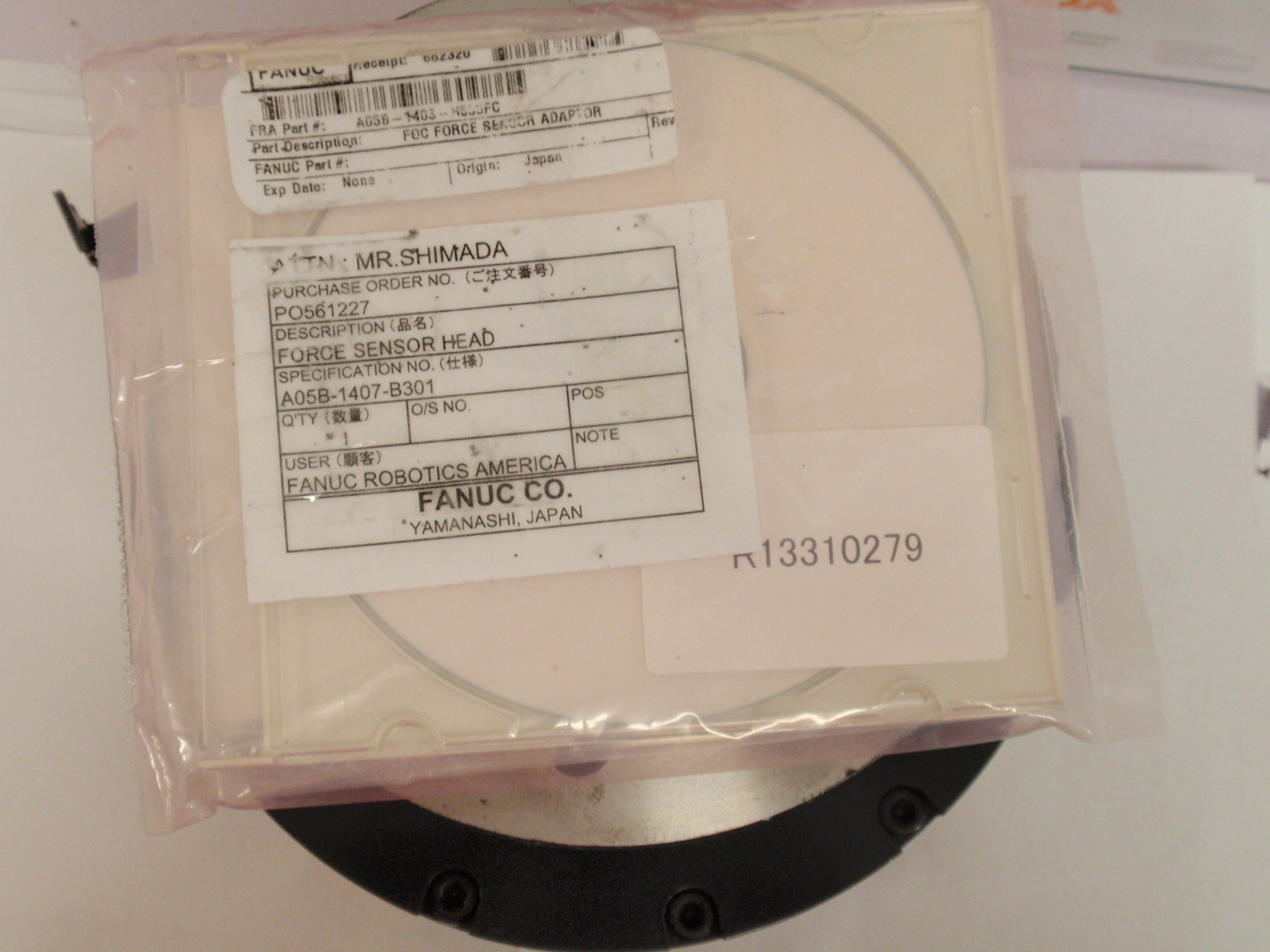 FANUC FORCE SENSOR FS-250IA A05B-1407-B301 | eBay