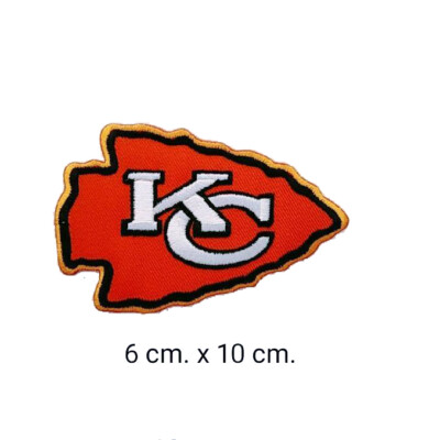 NFL Kansas City Chiefs Red sport logo for patch iron and sewing on ...