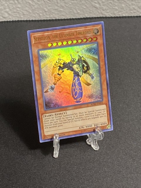 Yu-Gi-Oh! TCG Sephylon, the Ultimate Timelord Battles of Legend ...
