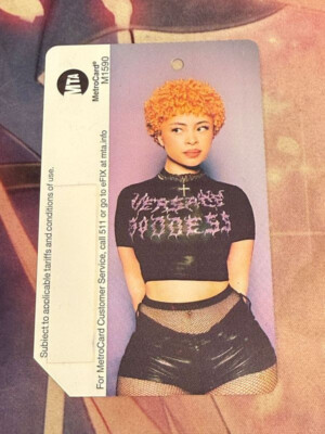 NYC MTA Metrocard Ice Spice - No value / Fare | eBay