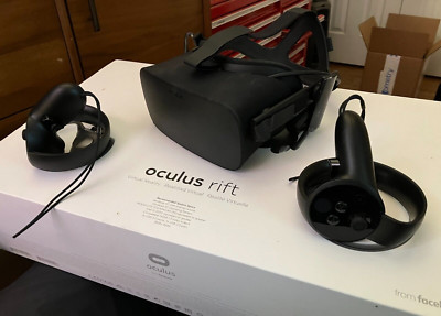 Meta Oculus Rift CV1 VR Virtual Reality Headset System - Black | eBay