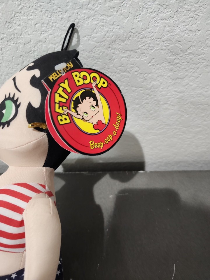 KellyToy Betty Boop Plush Doll,Bikini Bathing Suit,New W/ Tags,1999 | eBay