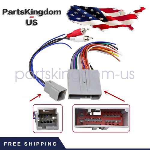 Car Stereo Radio wiring Harness Adapter Plug FIT Ford Explorer F150 ...
