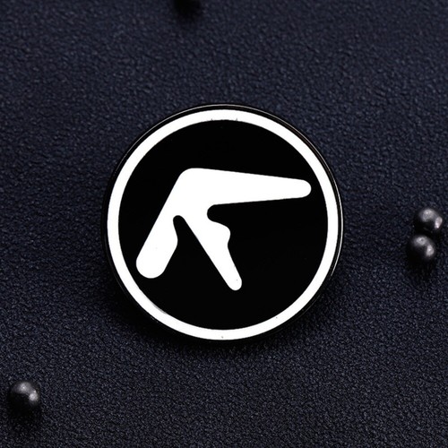 Copper Aphex Twin Logo Pin Mini Decorate Jewelry Petite Clothing ...