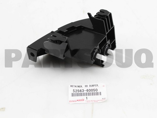5256360050 Genuine Toyota RETAINER, REAR BUMPER, UPPER LH 52563-60050 ...