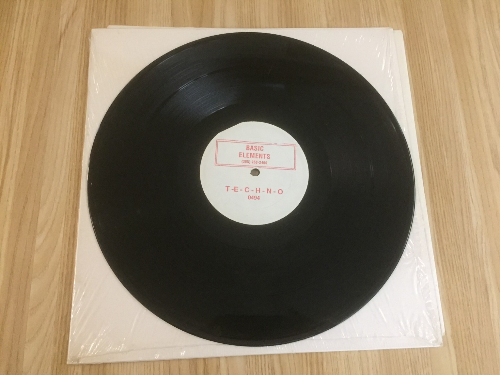 Basic Elements T-E-C-H-N-O 1992 Miami House/Techno vinyl 12' Pantera ...