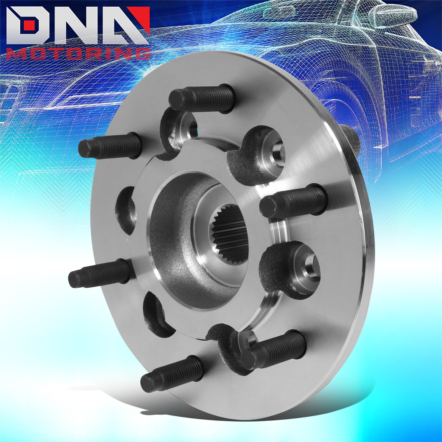 For 2004-2012 Colorado Canyon 4WD Front Left/ Right Wheel Bearing & Hub ...