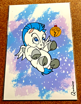 Pegasus Birth Wallpaper Cute Happy Birthday Card With Cartoon Pegasus.