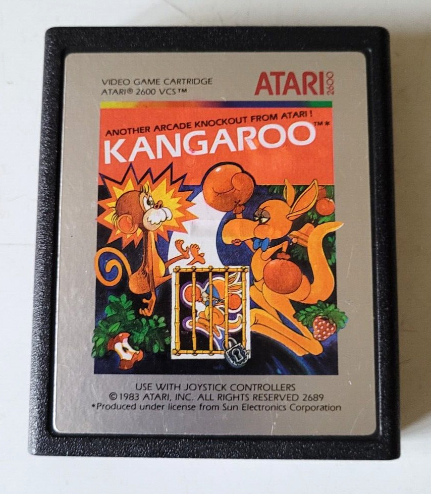 Kangaroo Atari 2600 - Prix - Photo - Présentation