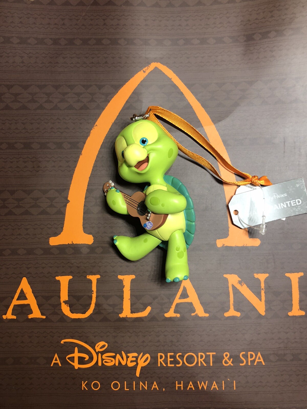 *Brand New* Disney Aulani Duffy Friends Olu Turtle & Ukulele Christmas ...
