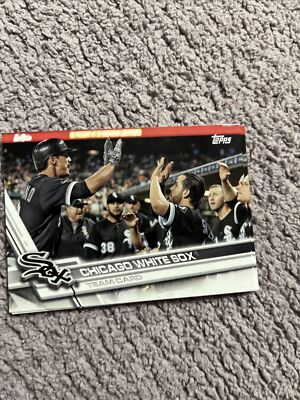 2017 Topps Series 1 Baseball Card #173 Chicago White Sox Team Card | eBay