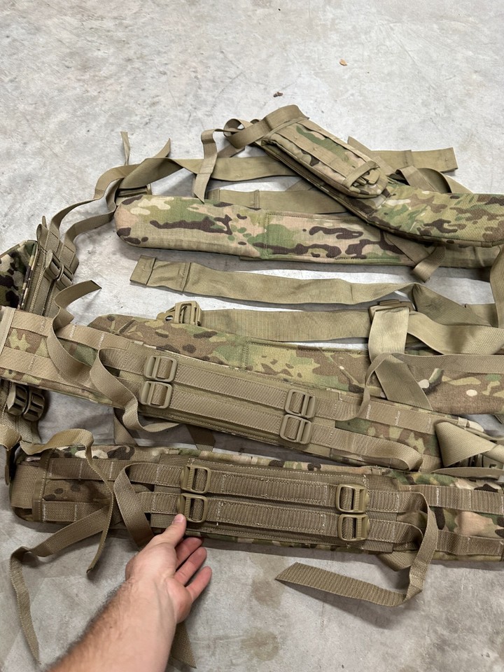 US Army Medium Rucksack Waist Belt Hip Belt OCP Multicam Molle II ...