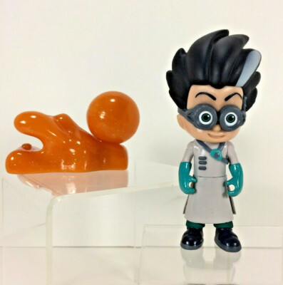 Disney PJ Masks ROMEO Villain & STICKY SPLAT BALL LAUNCHER Weapon ...