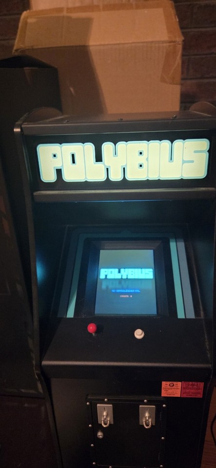 Polybius Quarter Arcade Numskull Complete Works! | eBay