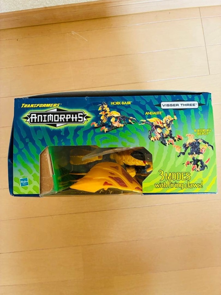 Transformers Animorphs Visser Three Ultra Class Triple Changer Hasbro ...