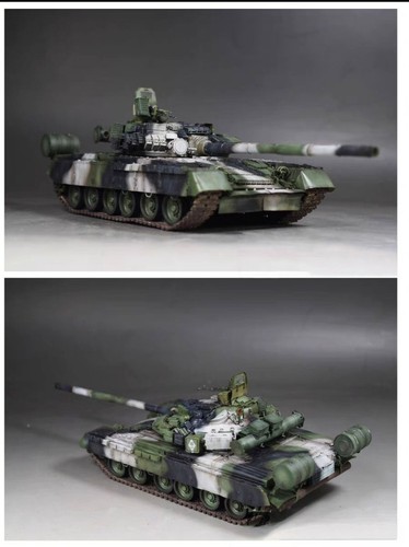 1 35 Russian Army T 80BV Main Battle Tank Assembly Painted Finished T98 ...
