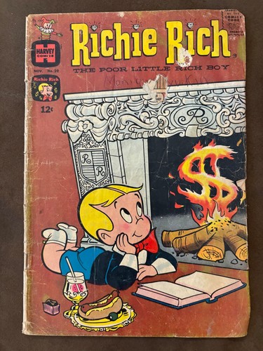 Richie Rich the Poor Little Rich Boy #20 | Nice Harvey Comic | 1963 | eBay