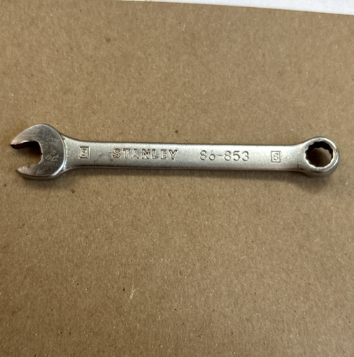 Vintage Stanley 8 MM 12 Point Combination Wrench 86-856 HTF Size | eBay
